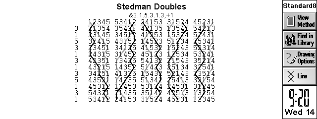 Blue Line for Psion Series 5 and Revo